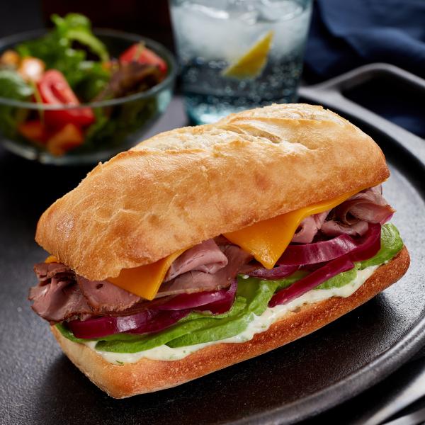 Premium Ciabatta Roll 6Pk (921057) | Bimbo Bakehouse Foodservice